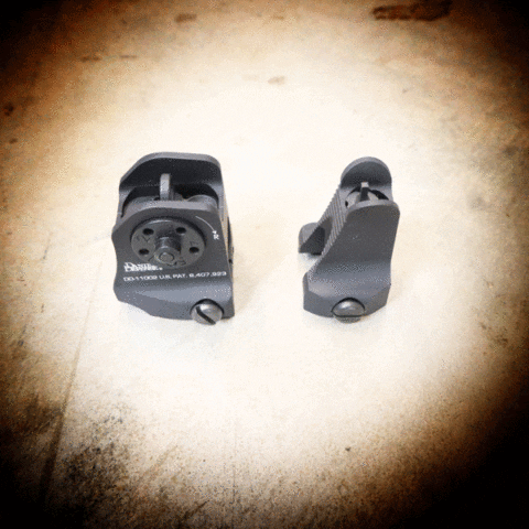 DANIEL DEFENSE AR-15 IRON SIGHT SET (ROCK & LOCK®) | american resistance